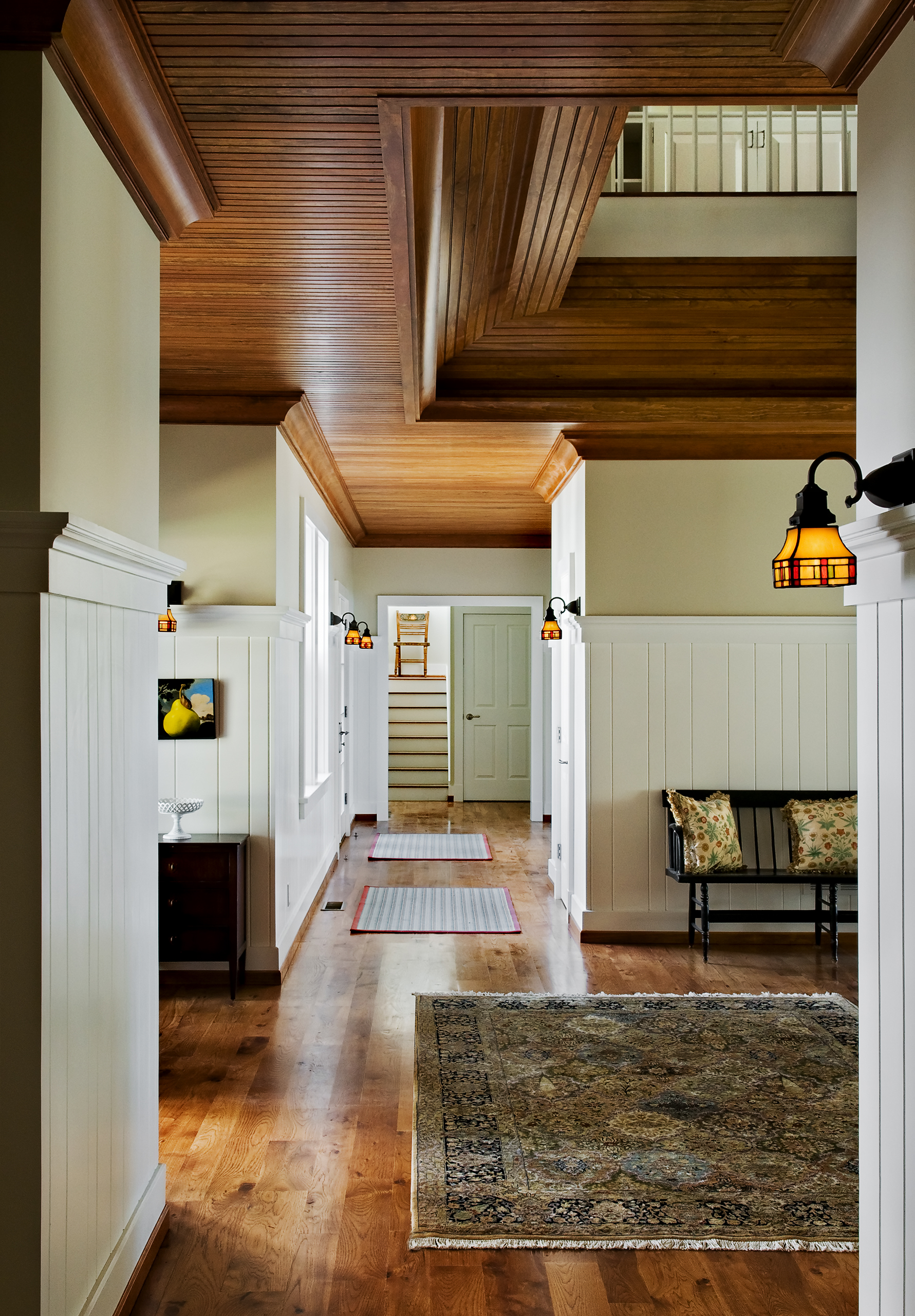 Wolfeboro Hallway - Nantucket Beadboard